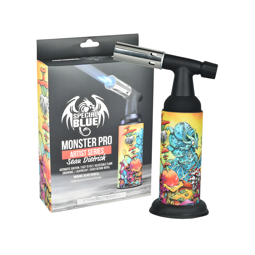 SPECIAL BLUE MONSTER PRO TORCH -ARTIST SERIES – Ben Exotics
