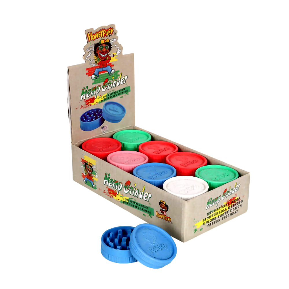HONEY PUFF 56MM GRINDERS - ASSORTED COLORS – Ben Exotics