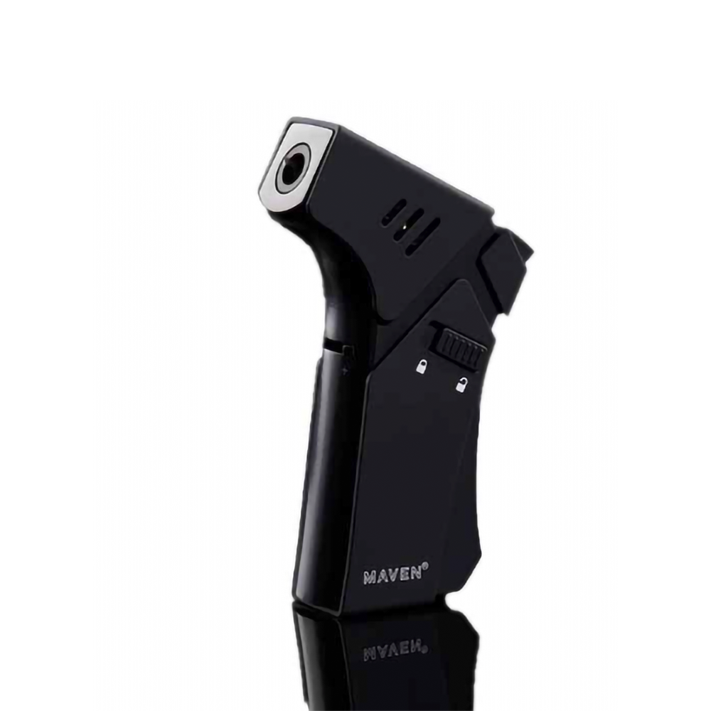 MAVEN PRO TORCH LIGHTER - BLACK – Ben Exotics