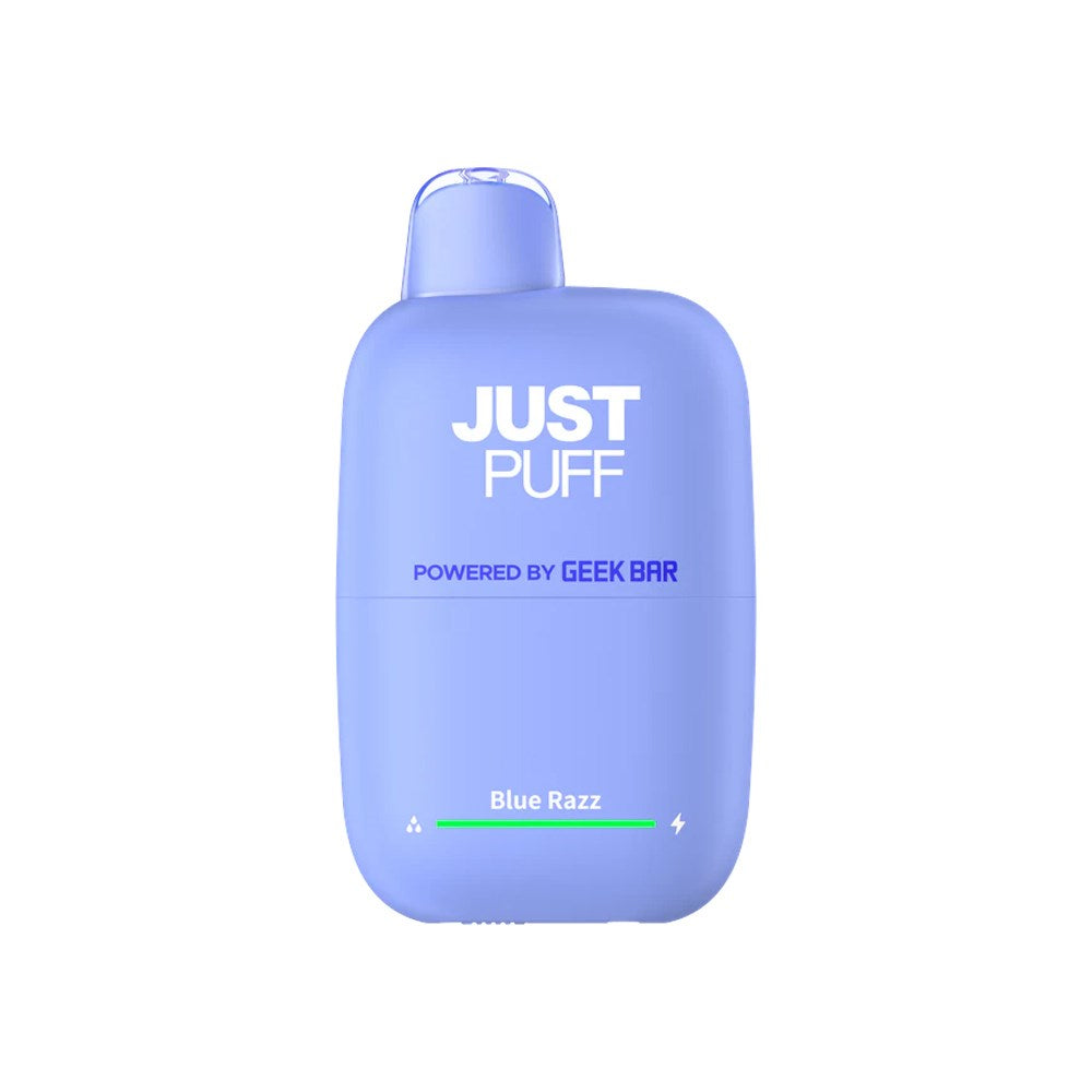 JUST PUFF 5% 6000 PUFFS DISPOSABLE - BLUE RAZZ – Ben Exotics