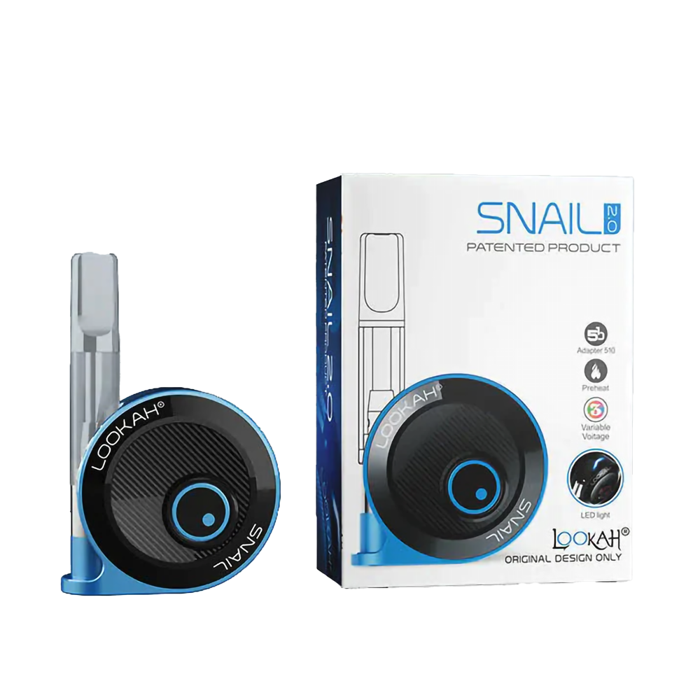 LOOKAH SNAIL 510 BATTERY - BLUE – Ben Exotics