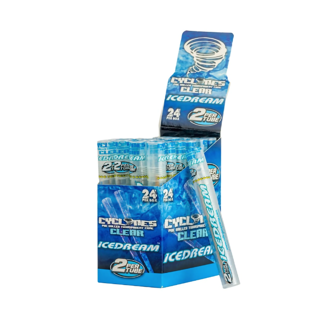 CYCLONES CLEAR TRANSPARENT CONE - ICE DREAM – Ben Exotics