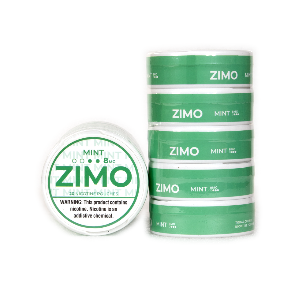 ZIMO NICOTINE 8MG POUCHES - MINT – Ben Exotics