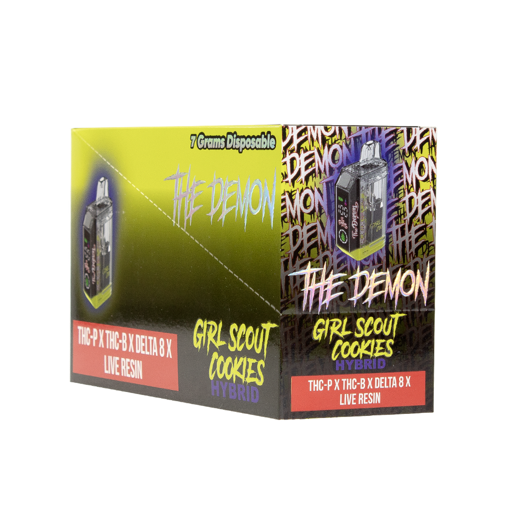 THE DEMON THC-PX /THCB/D8 7G DISPOSABLE HYBRID - GIRL SCOUT COOKIES ...