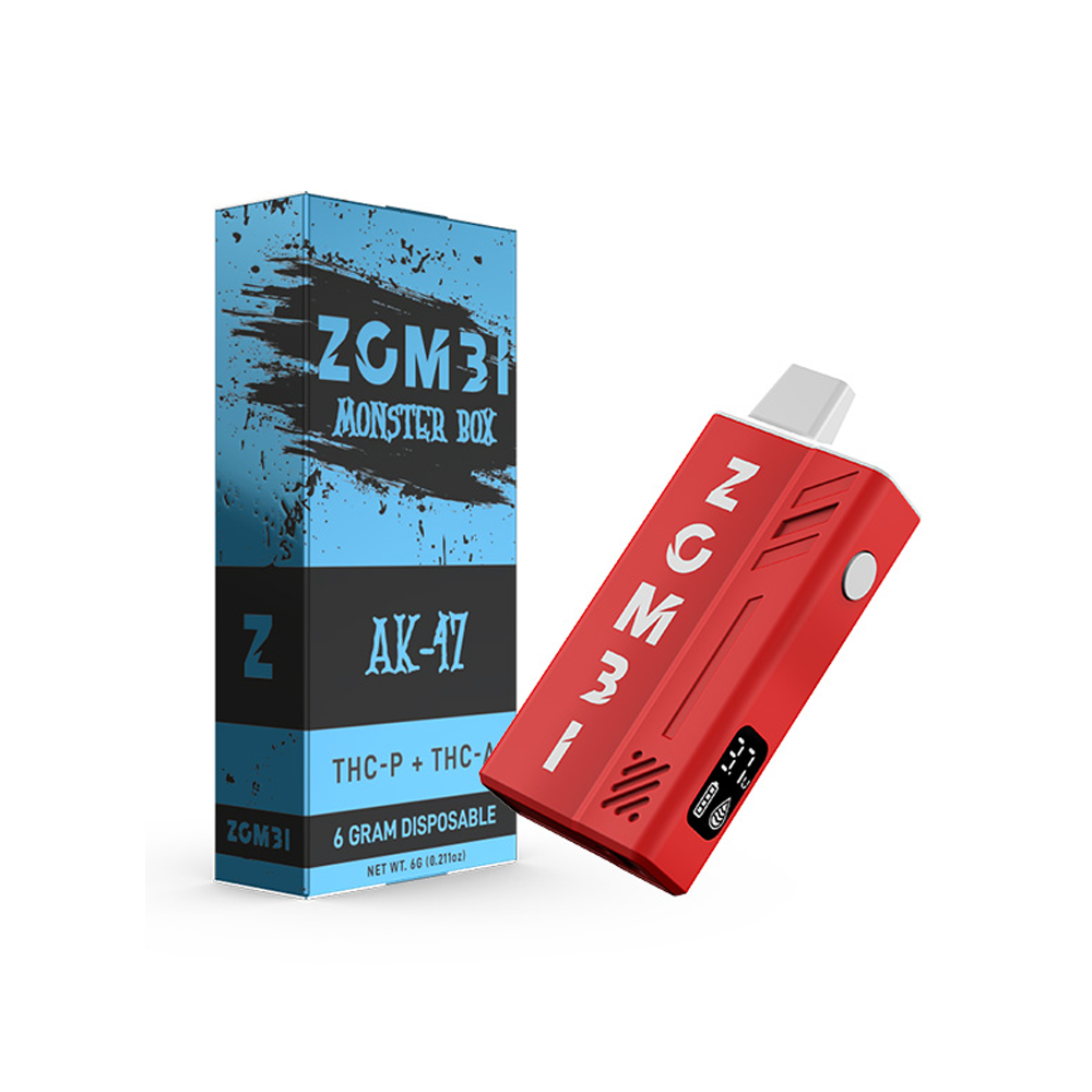 ZOMBI MONSTER BOX 6G DISPOSABLE - AK-47 – Ben Exotics