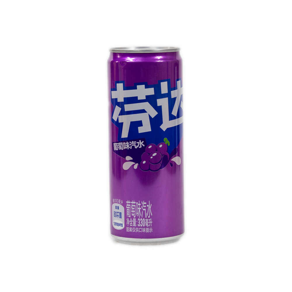 FANTA MODERN CAN 330ML - GRAPE – Ben Exotics