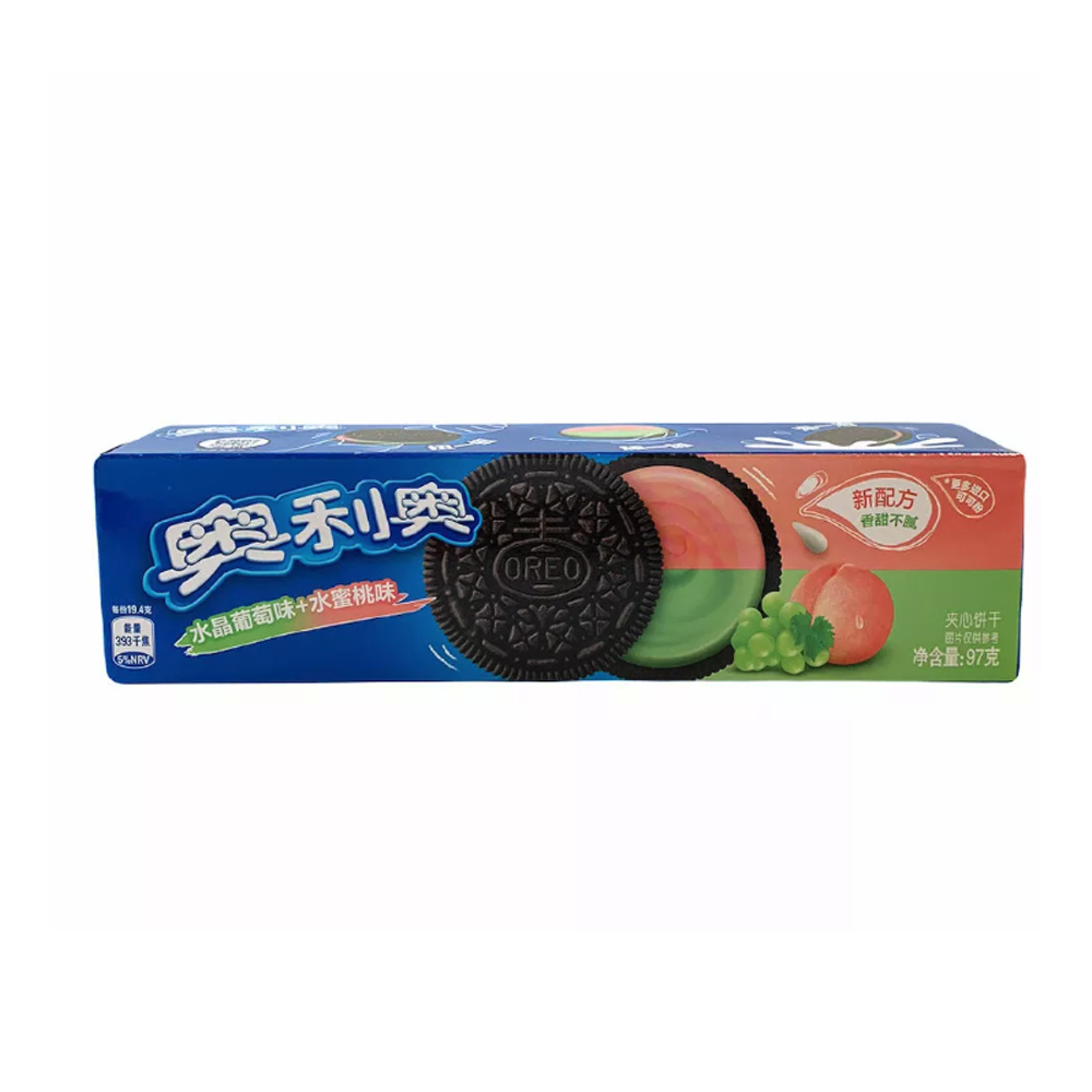 OREO 97G COOKIES - CRYSTAL GRAPE PEACH – Ben Exotics