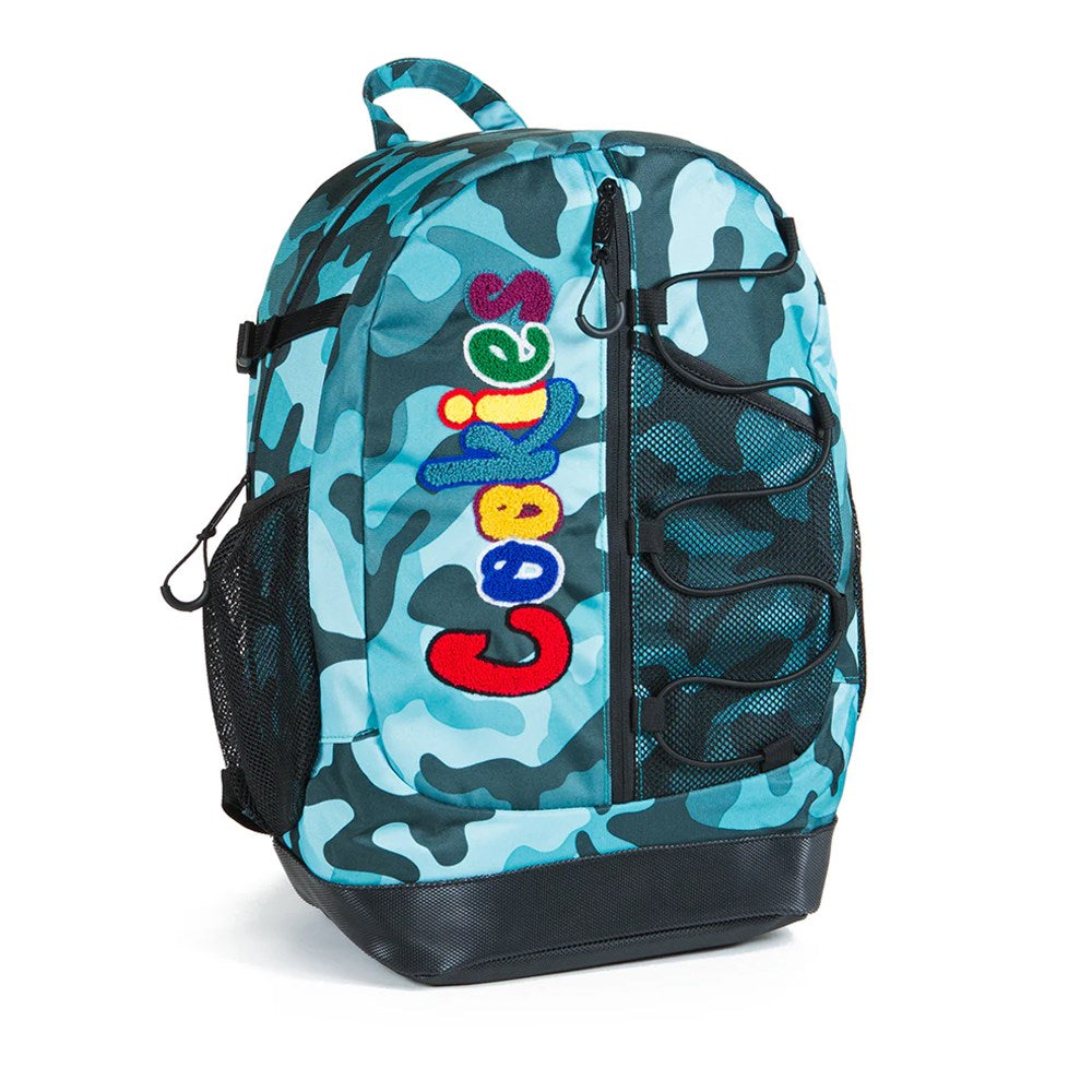 COOKIES SMELL PROOF "THE BUNGEE " BACKPACK WITH CHENILLE LETTERING - M ...