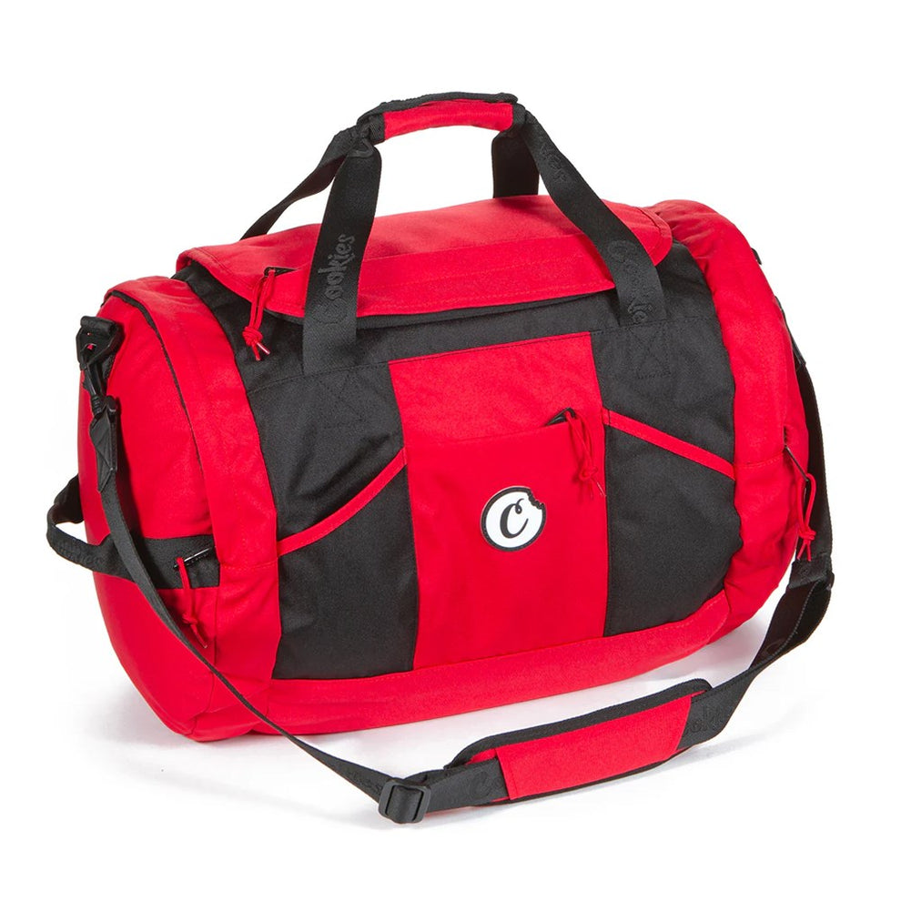 COOKIES CYCLONE SMELL PROOF DUFFLE BAG - RED – Ben Exotics
