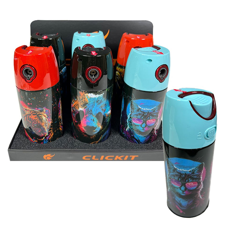 CLICKIT SPRAY CAN TORCH - ANIMALS – Ben Exotics