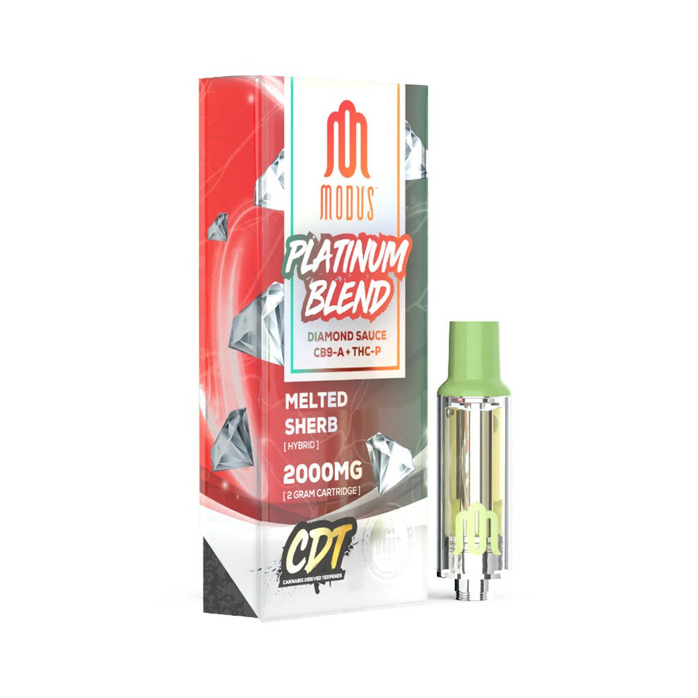 MODUS PLATINUM 2G CARTRIDGE - MELTED SHERB – Ben Exotics
