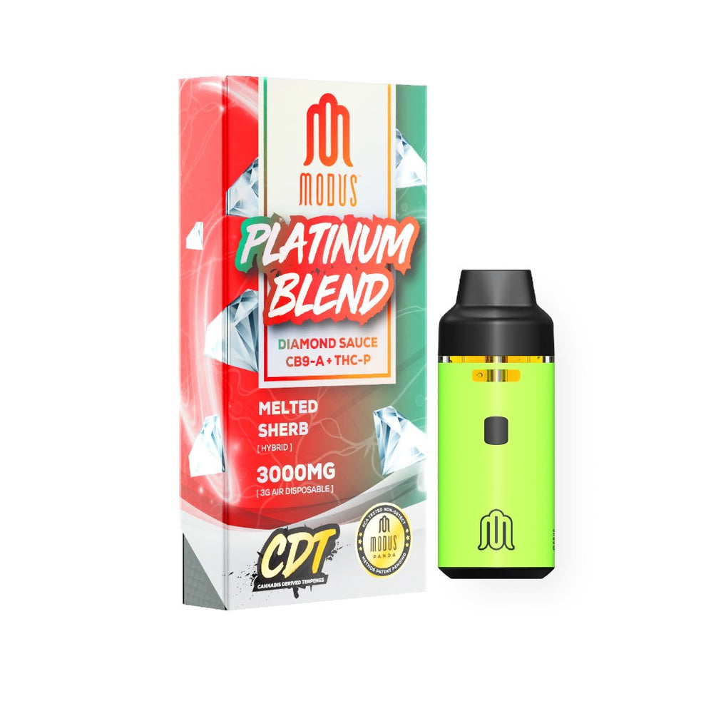 MODUS PLATINUM 3G DISPOSABLE HYBRID - MELTED SHERB – Ben Exotics
