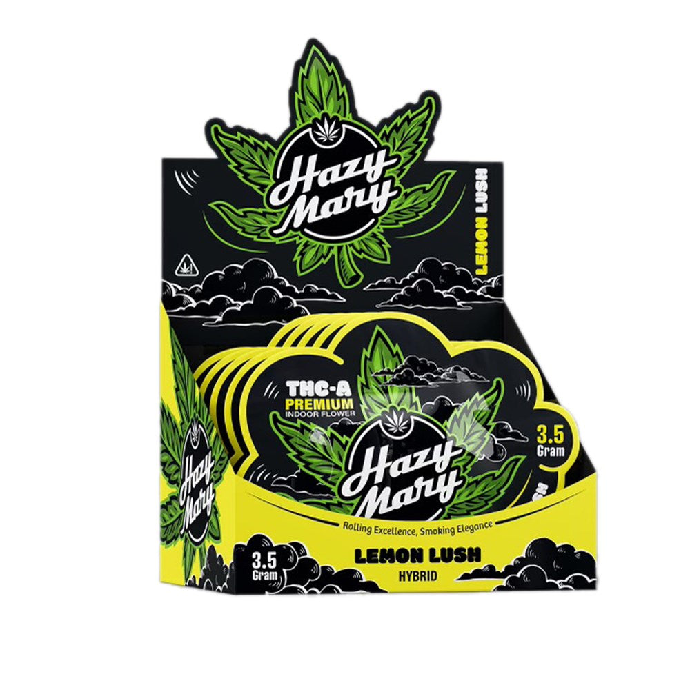 HAZY MARY THCA 3.5G FLOWER HYBRID - LEMON LUSH – Ben Exotics