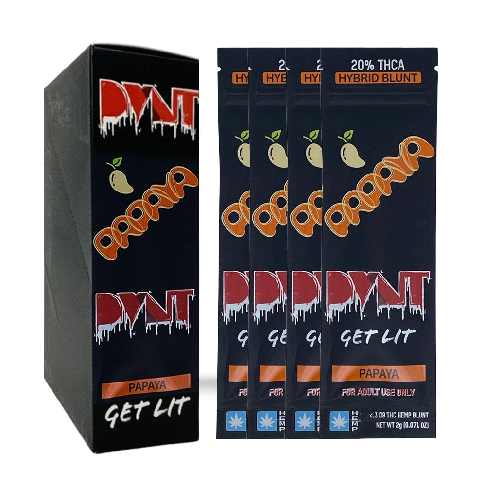 DVNT THCA BLUNTS HYBRID - PAPAYA – Ben Exotics