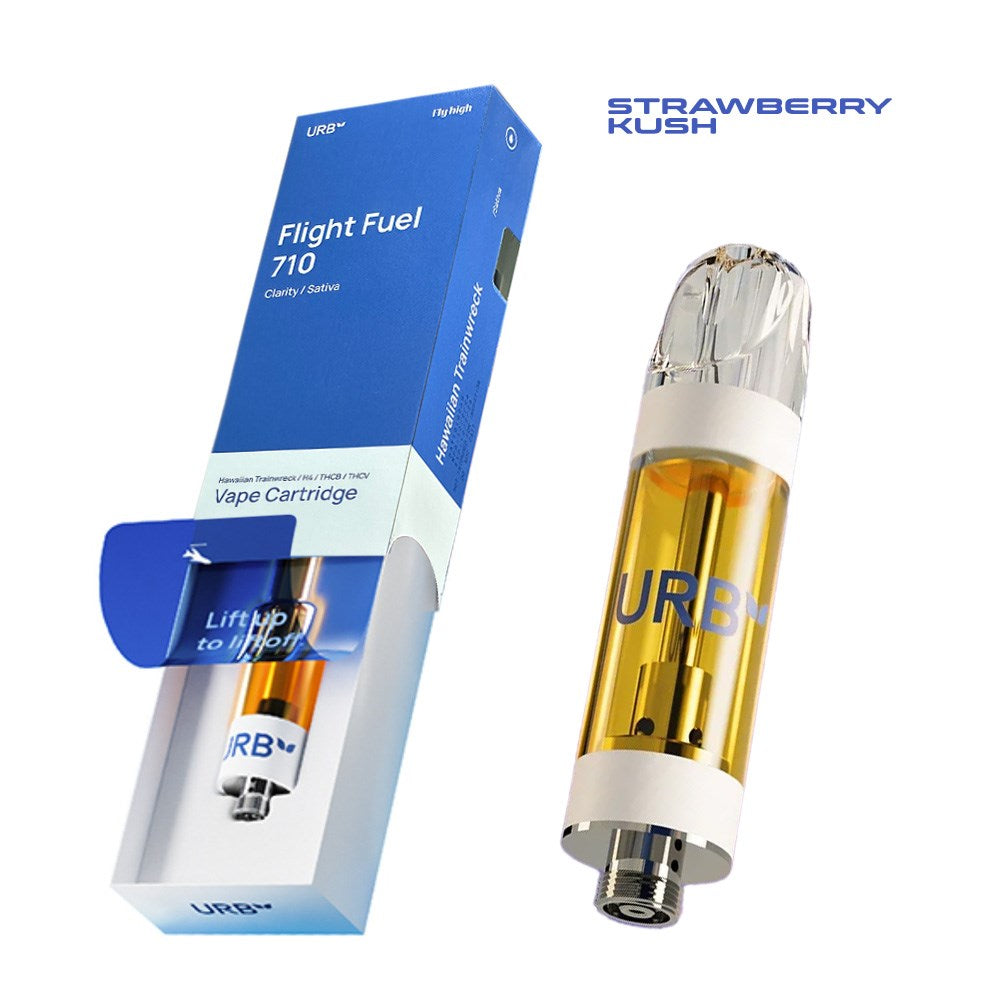URB FLIGHT FUEL 710 CLARITY BLEND CARTRIDGE - STRAW KUSH – Ben Exotics