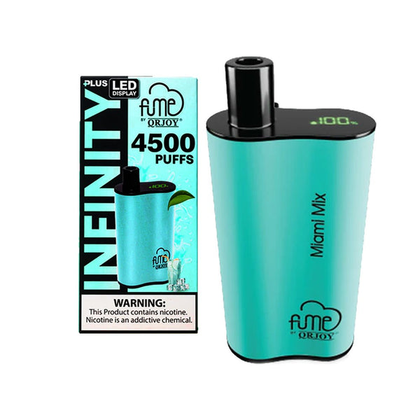 FUME INFINITY PLUS 5% SALT NIC DISPOSABLE - MIAMI MIX – Ben Exotics
