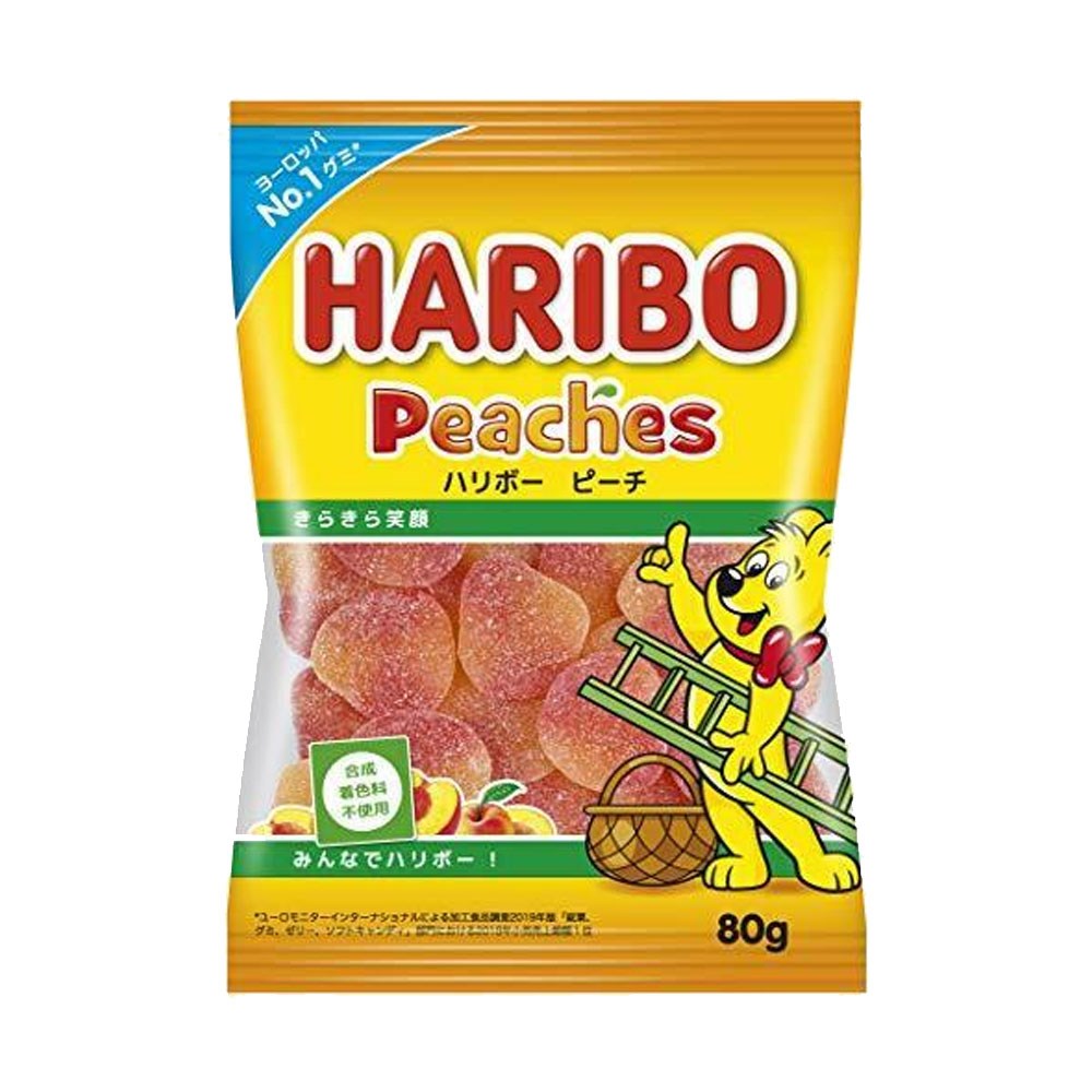 HARIBO PEACHES 80G JAPAN GUMMIES – Ben Exotics