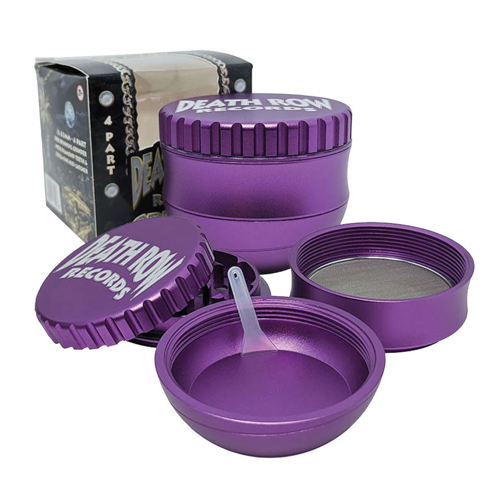 DRR 2.4" 4PARTS ROUND BOTTOM GRINDER - ASSORTED – Ben Exotics