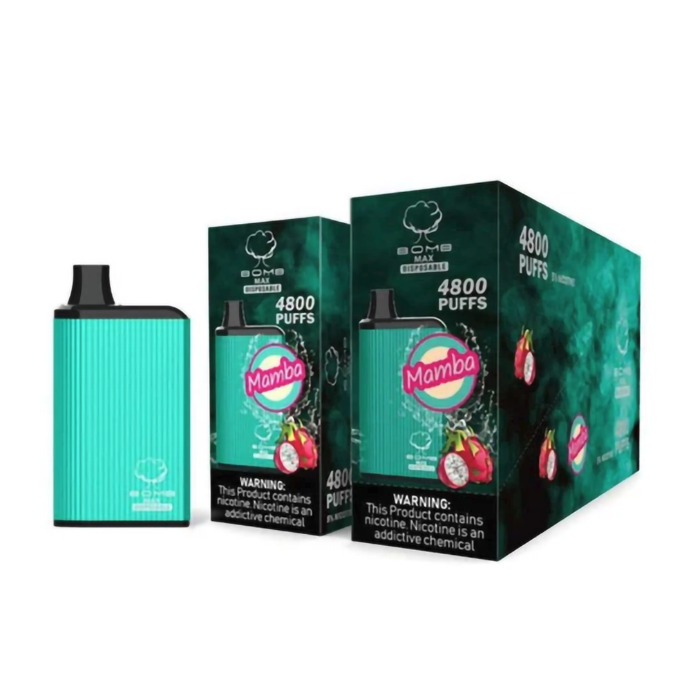 BOMB MAX 5% NIC DISPOSABLE - MAMBA – Ben Exotics