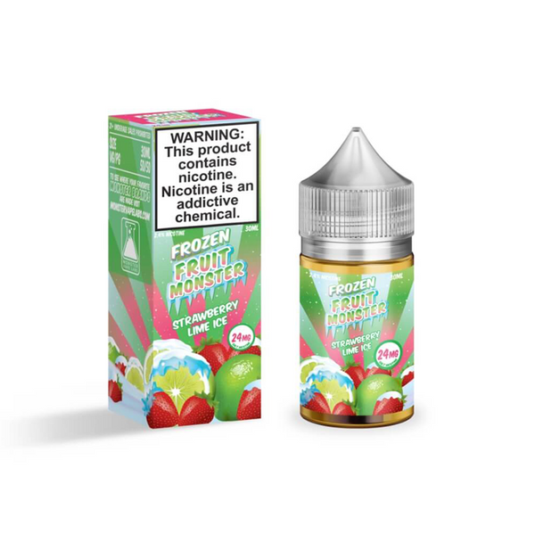 FROZEN FRUIT MONSTER 30ML JUICE 24MG - STRAW LIME ICE – Ben Exotics